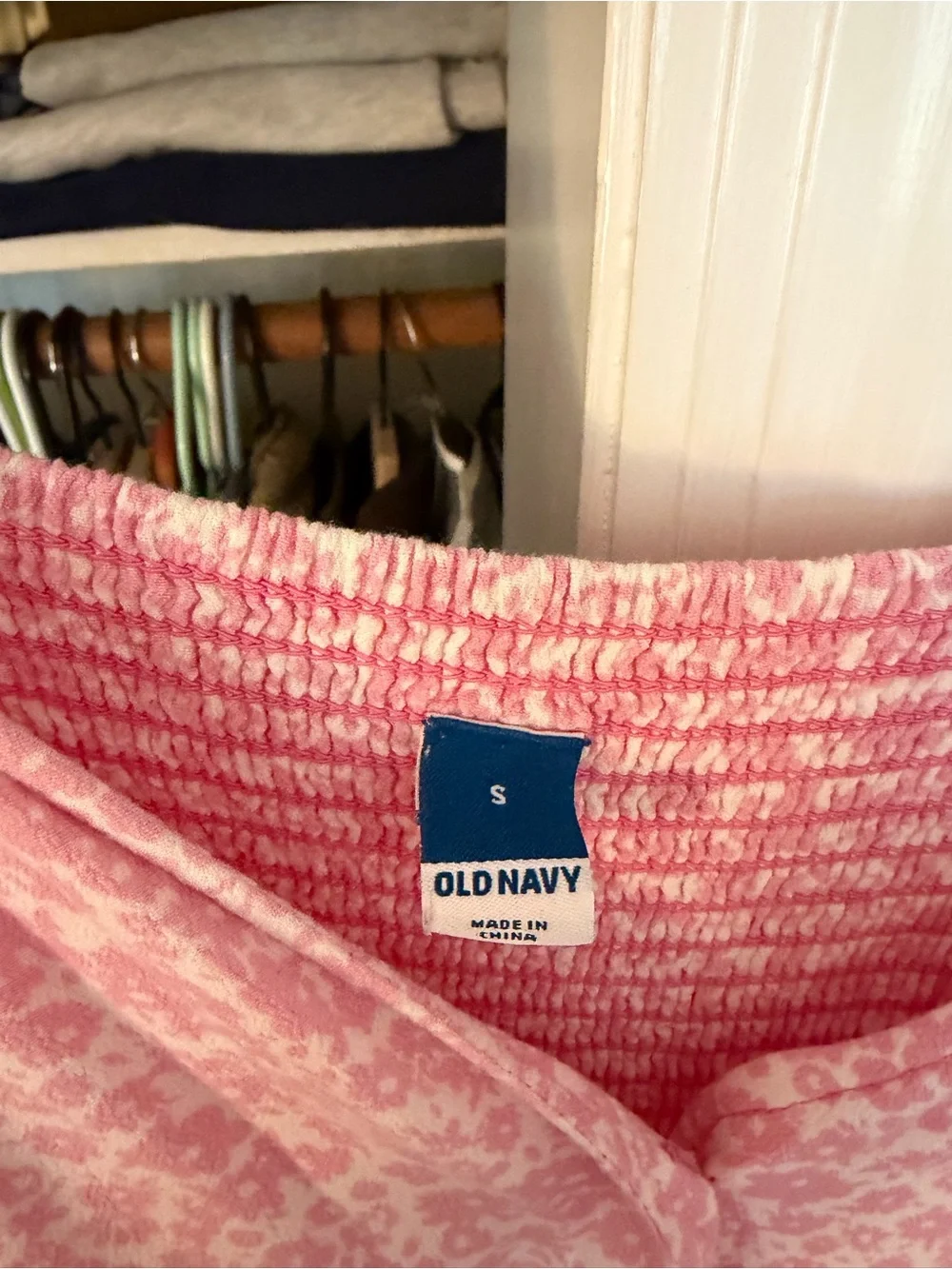 Old Navy | Dresses | Old Navy Pink Floral Buttonfront Midi Dress | Poshmark